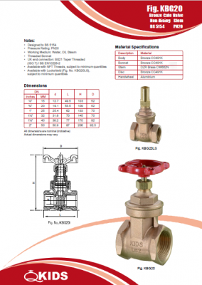 Download Area – KIDS VALVES